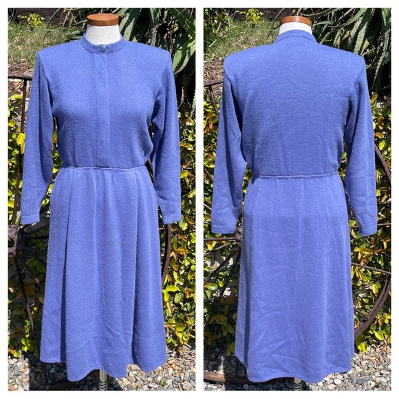 St. John | Dresses | St John Vintage Knit Midi Dress | Poshmark
